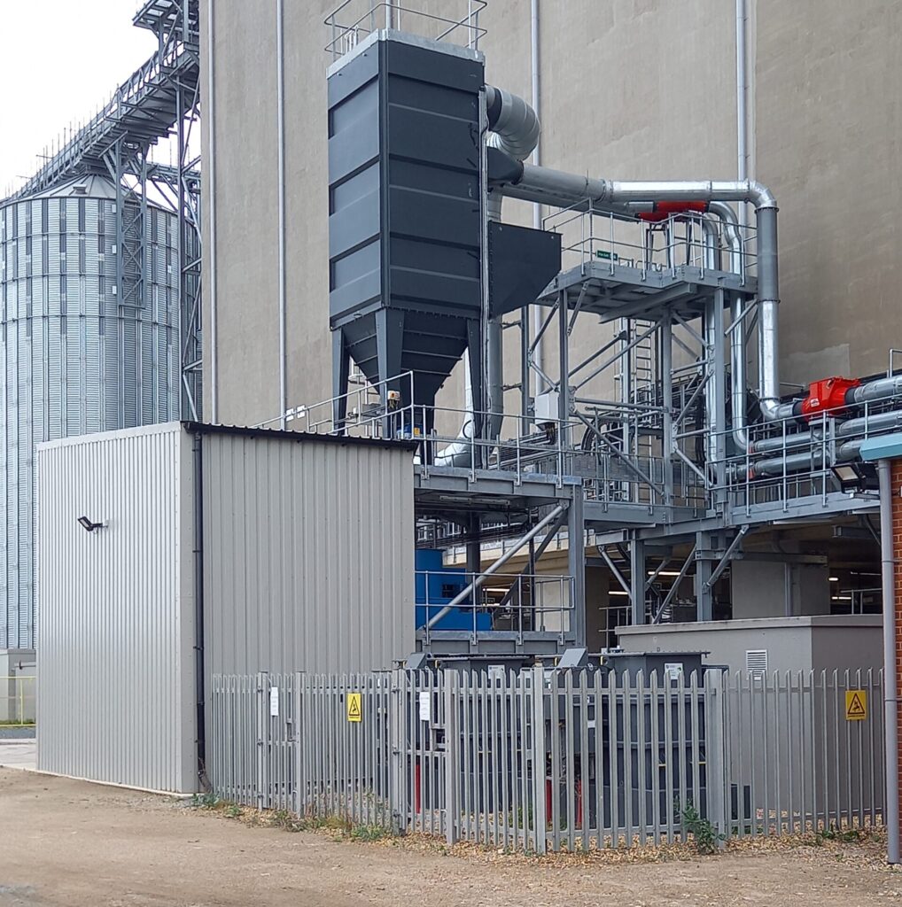 Construction Of The First Concrete Grain Silo Complex In The Uk For ...